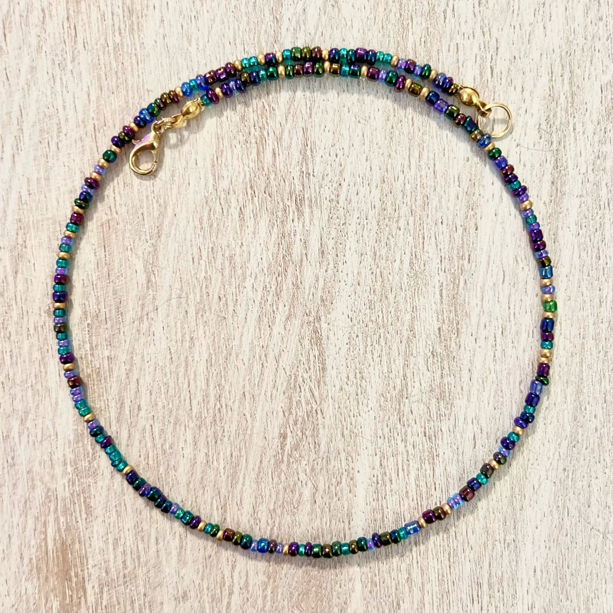 Mermaid Choker Necklace Colorful Choker Necklace Colorful - Etsy