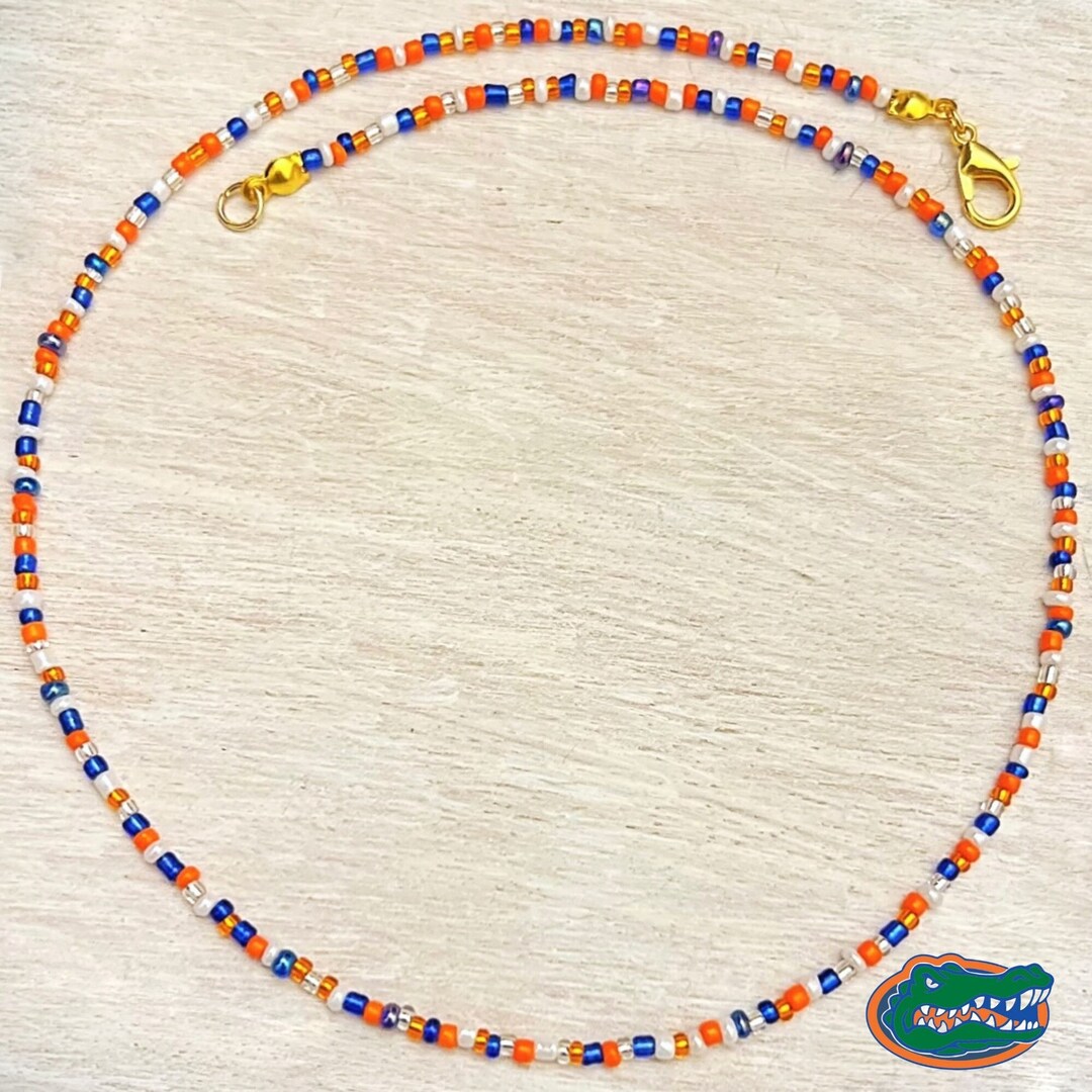 Florida Gators Game Day Choker Necklace, College Game Day Jewelry, Game ...