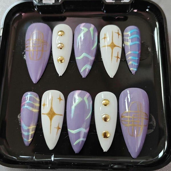 K Pop Demon Hunters Nails - Etsy