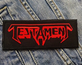 Testament Band - Etsy