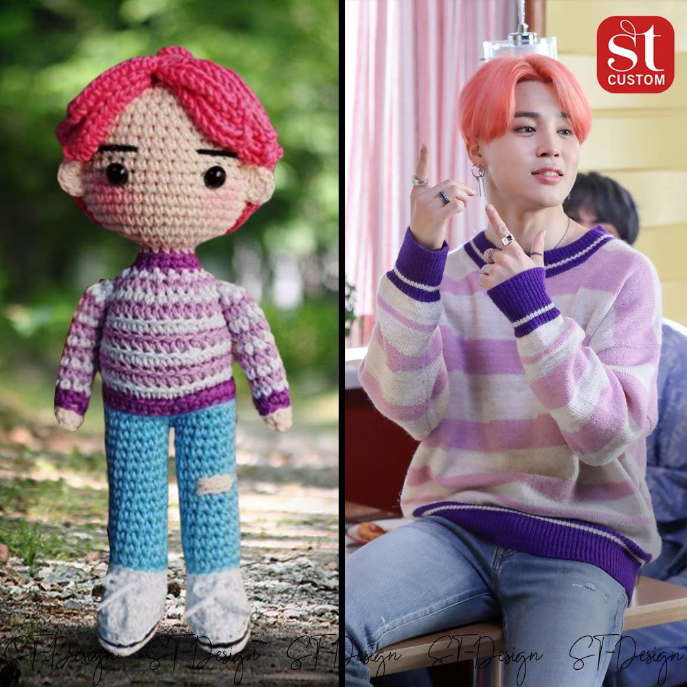 Crochet People, Custom Crochet Doll, Amigurumi Doll, Portrait Doll ...