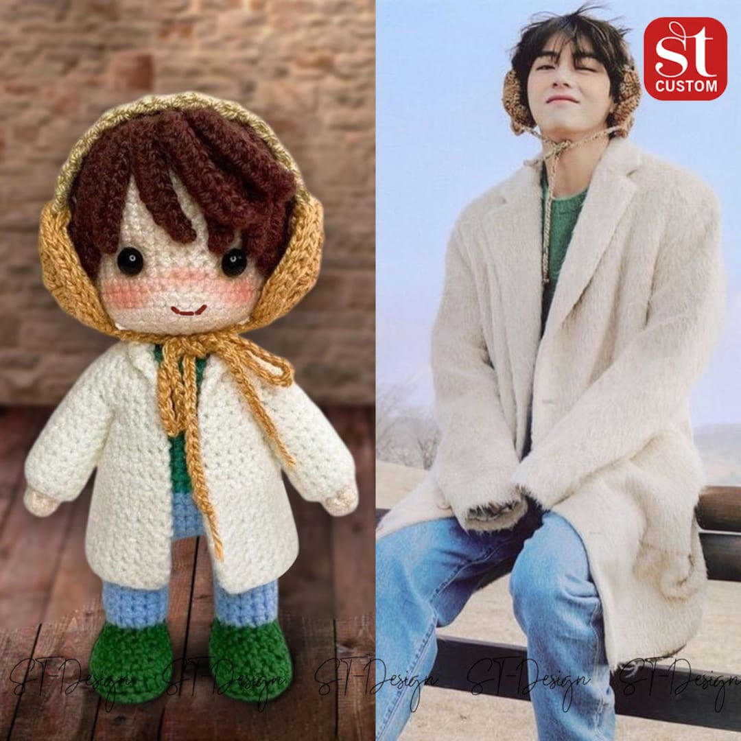 Crochet People, Custom Crochet Doll, Amigurumi Doll, Portrait Doll ...