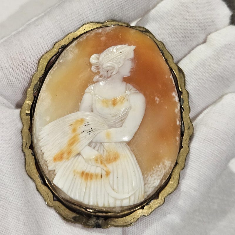 Antique Relief Cameo - Etsy UK