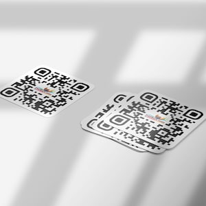 Custom QR Code Magnets – Personalised Smart QR Code Magnetic Labels, QR ...