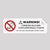 Suffocation Warning Labels, Round Business Warning Stickers, Cellophane ...