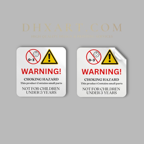 Hazard Warning Stickers - Etsy