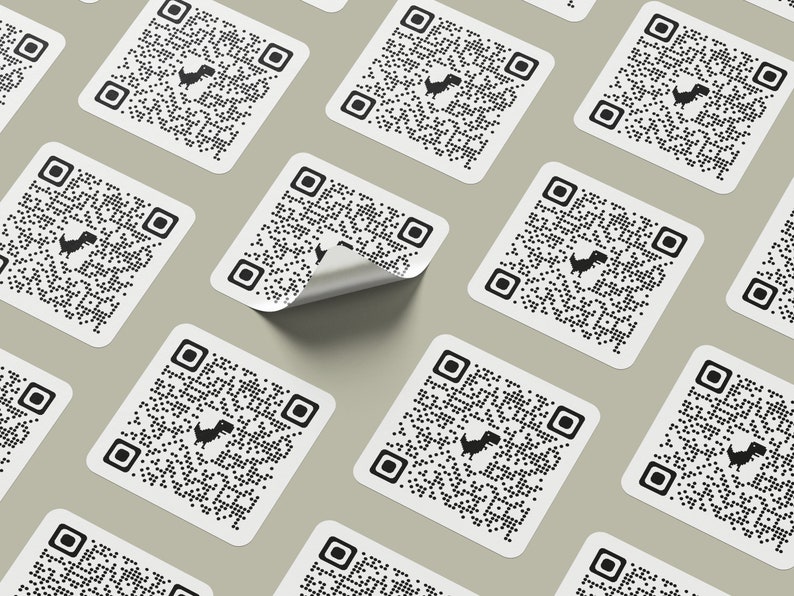 Personalised QR Code Labels, Custom Qr Stickers, Smart Qr Sticker, QR ... Personalised QR Code Labels, Custom Qr Stickers, Smart Qr Sticker, QR ...