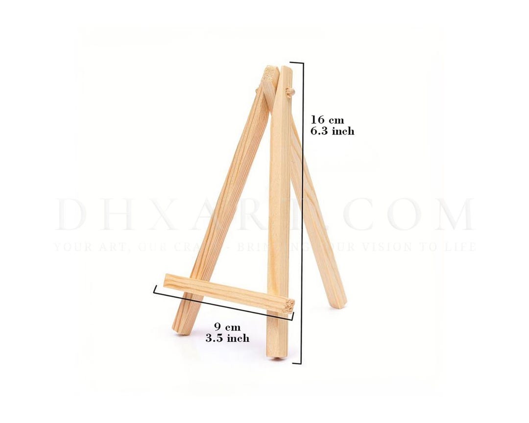 Handmade Small Wooden Easel 16cm, Wedding Decorations, Table Centre ...