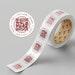 Round QR Code Labels, Custom QR Sticker, Smart Qr Sticker, Qr Inventory ...