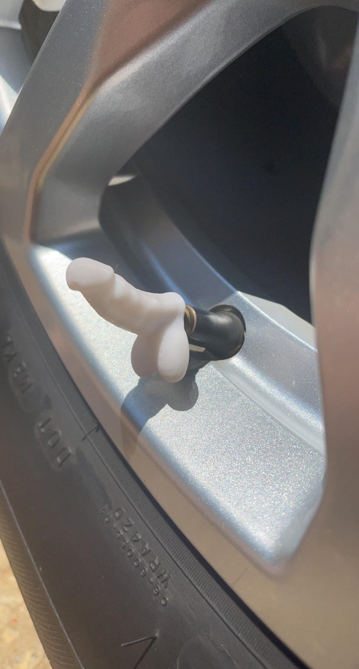 Durable Penis-shaped Valve Cap: Fun & Functional Automotive Accessory ...