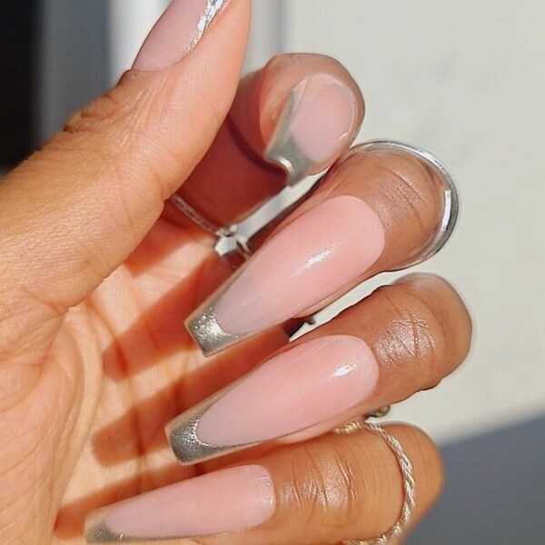 Stick on French Tip - Etsy