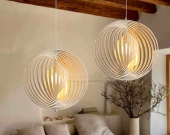 Wood Ring Chandelier - Etsy