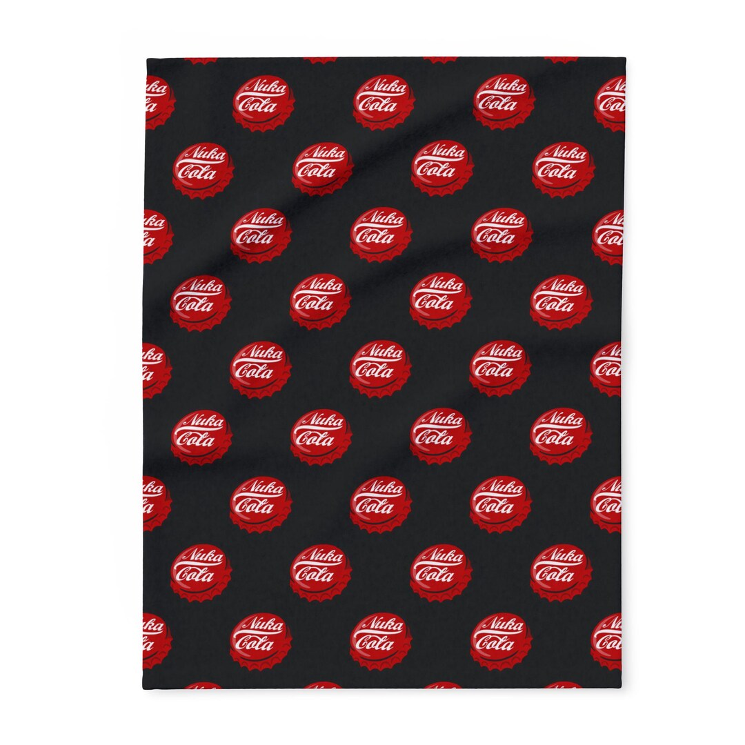 Fallout-themed Blanket: Nuka Cola Caps - Etsy