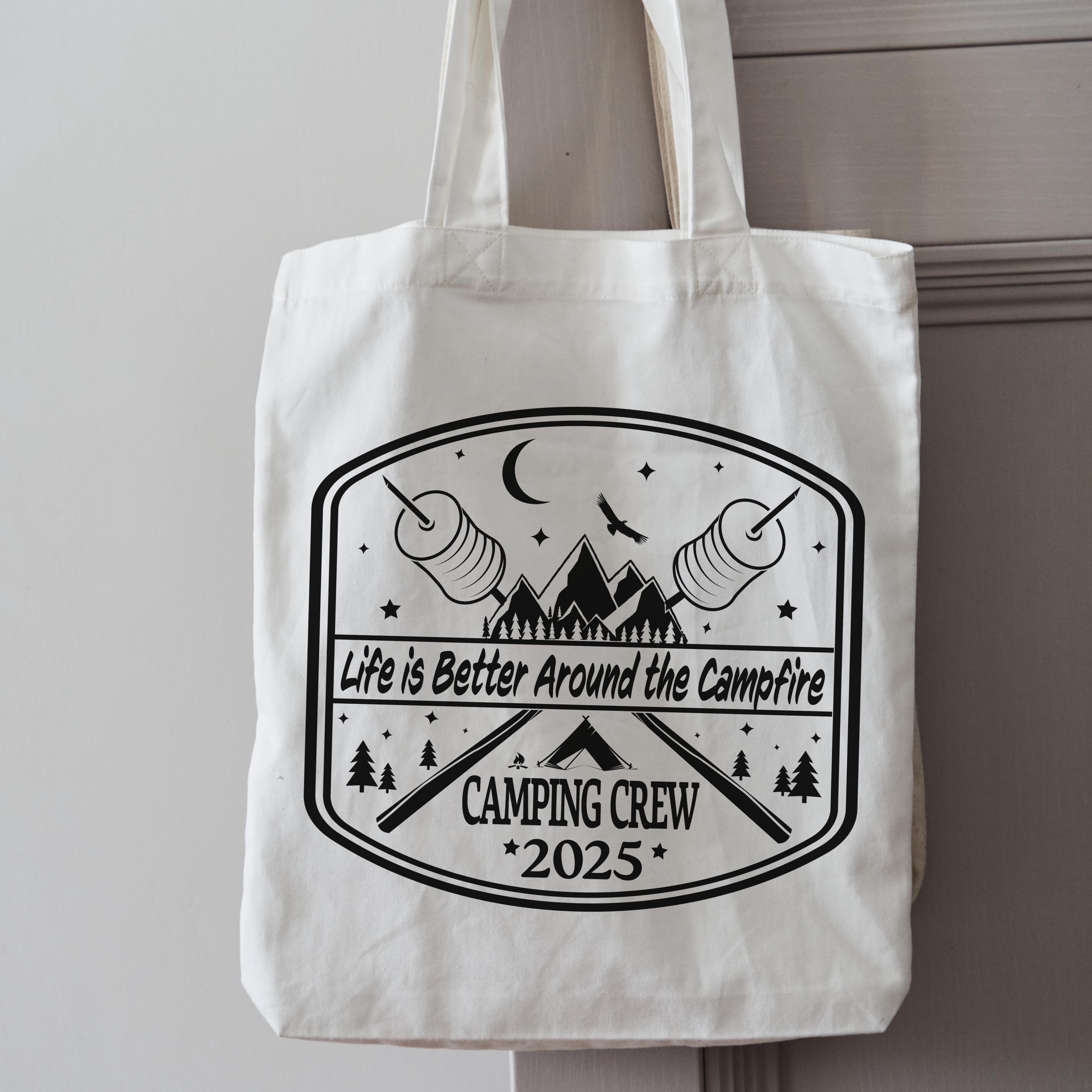 Campfire SVG: Family Camping Crew PNG, Matching Shirts (digital ...