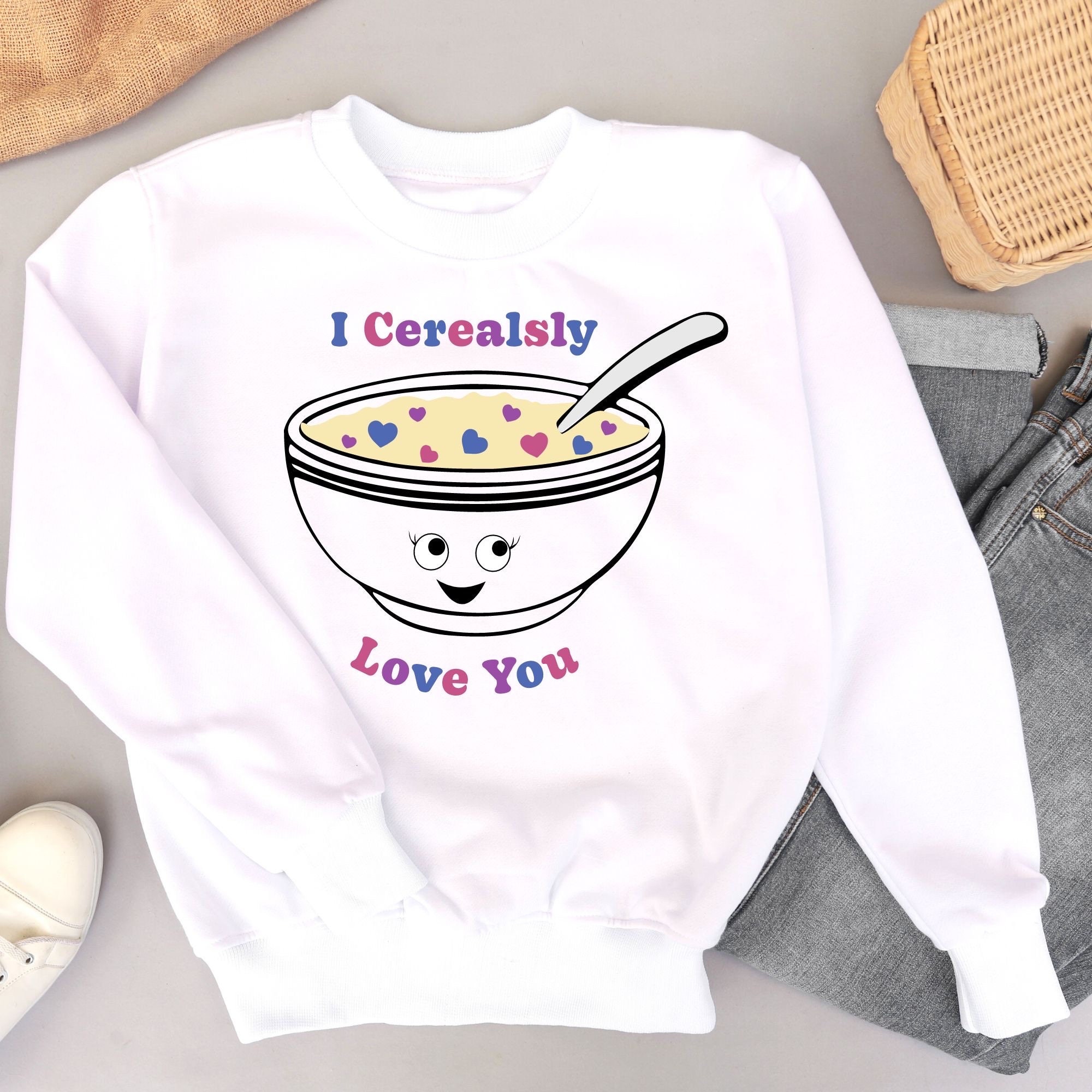 I Cerealsly Love You Svg Cereal Bowl Valentines Day Gift Valentine ...