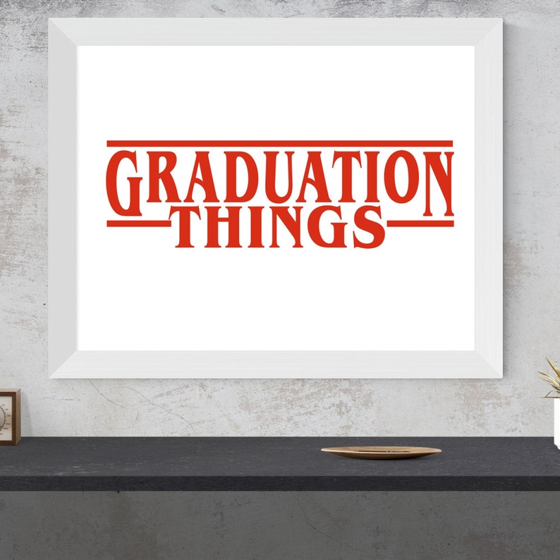 Stranger Things Graduation SVG: Class of 2026 (digital Download) - Etsy