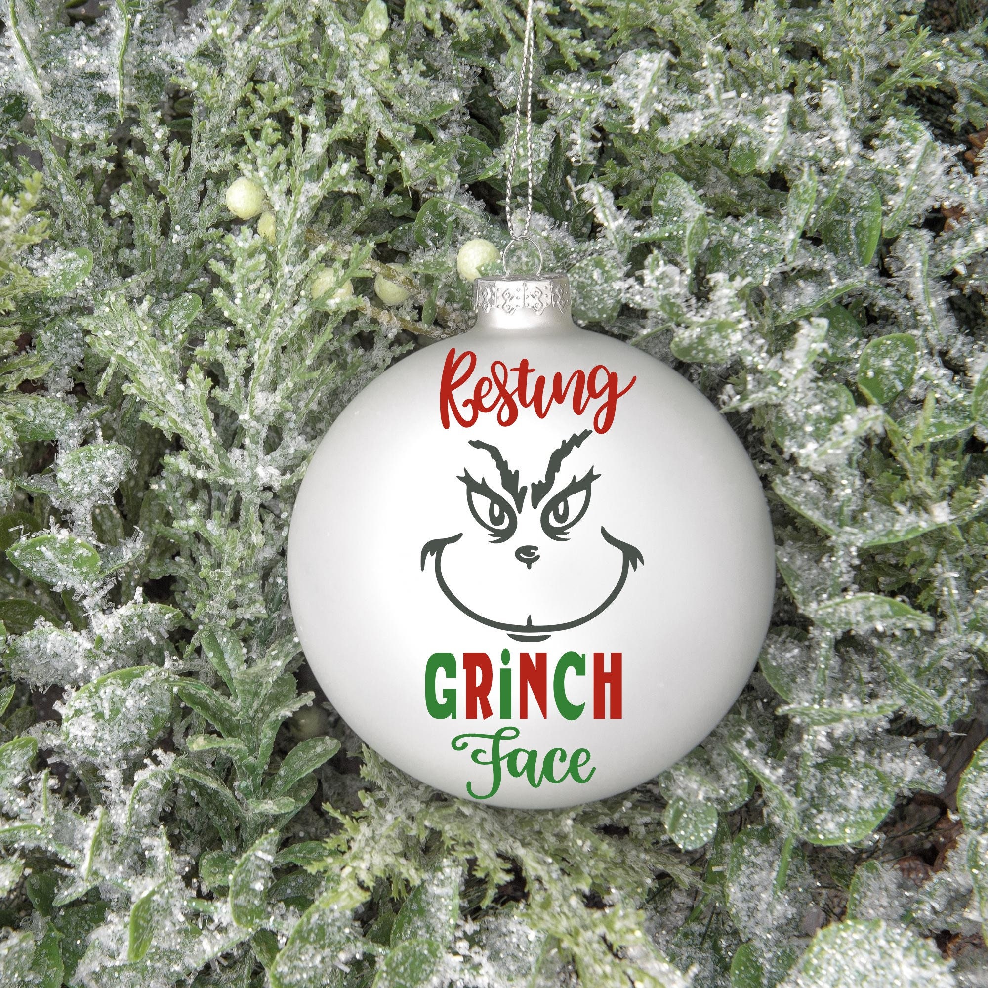 Resting Grinch Face Svg Grinch Clipart Whoville Svg Resting Grinch Face ...