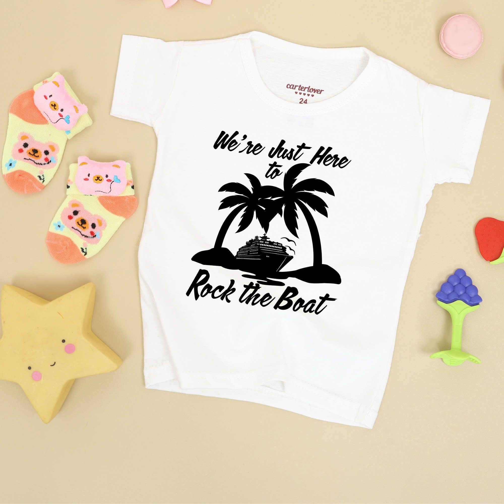 We're Just Here to Rock the Boat Svg Cruise Svg Family - Etsy