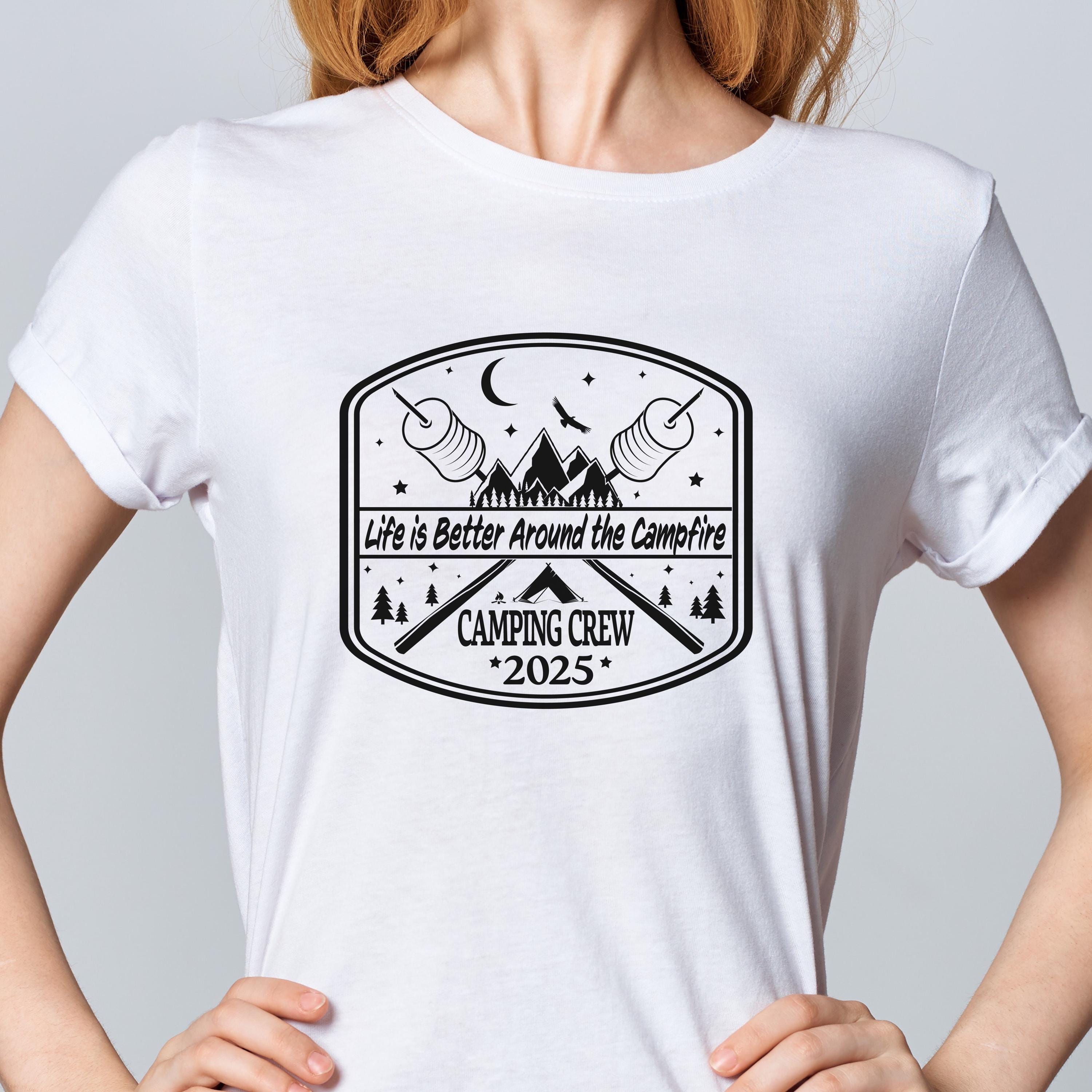 Campfire SVG: Family Camping Crew PNG, Matching Shirts (digital ...