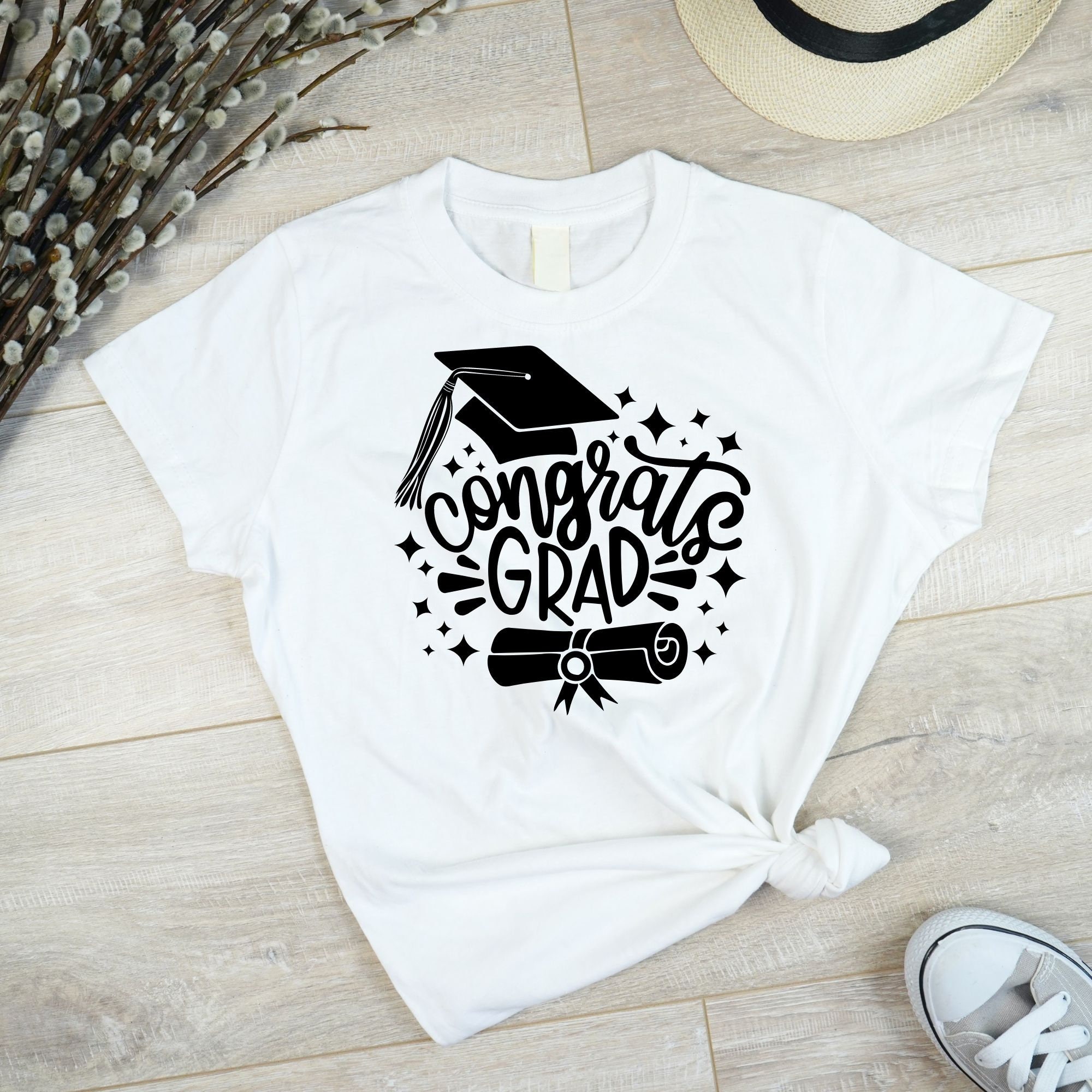 Congrats Grad Svg High School Class of 2024 Shirt Svg College ...