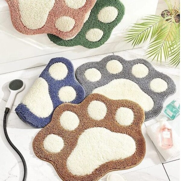 Paw Rug - Etsy