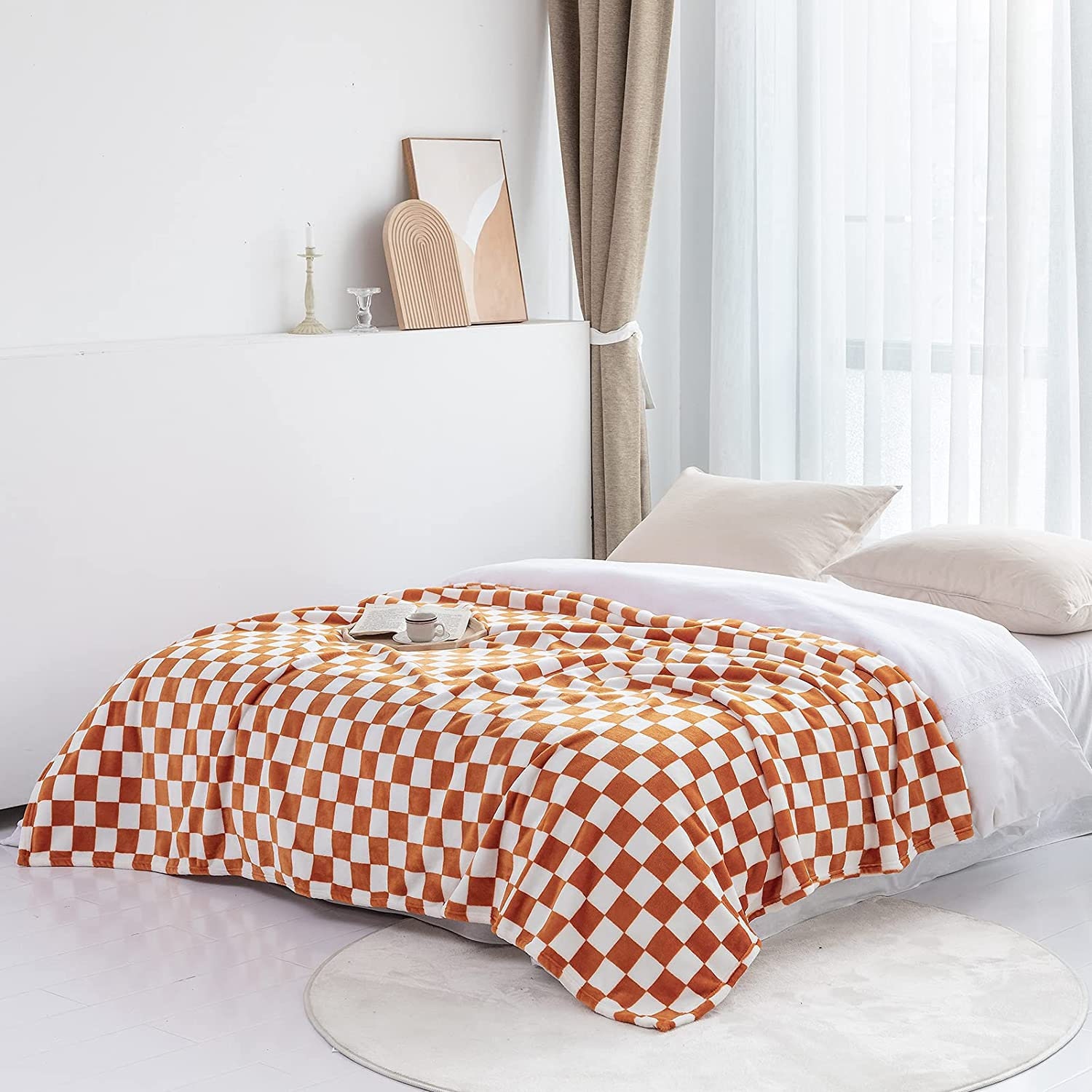 Checkered Pattern Ultra Soft Throw Blanket Warm and Cozy - Etsy