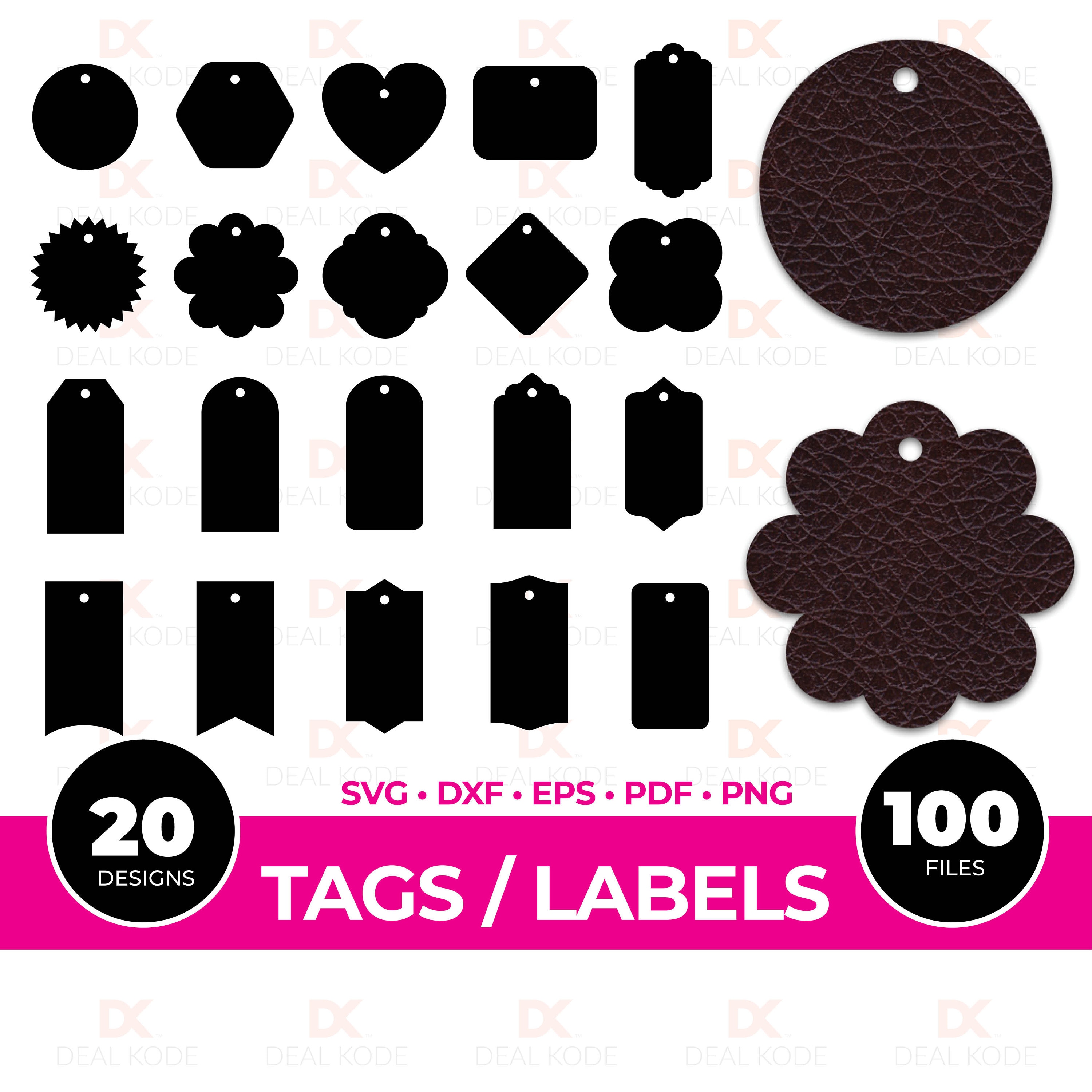 Gift Tag SVG, Label SVG, Gift Tag SVG Bundle, Laser Cut File, Gift ...