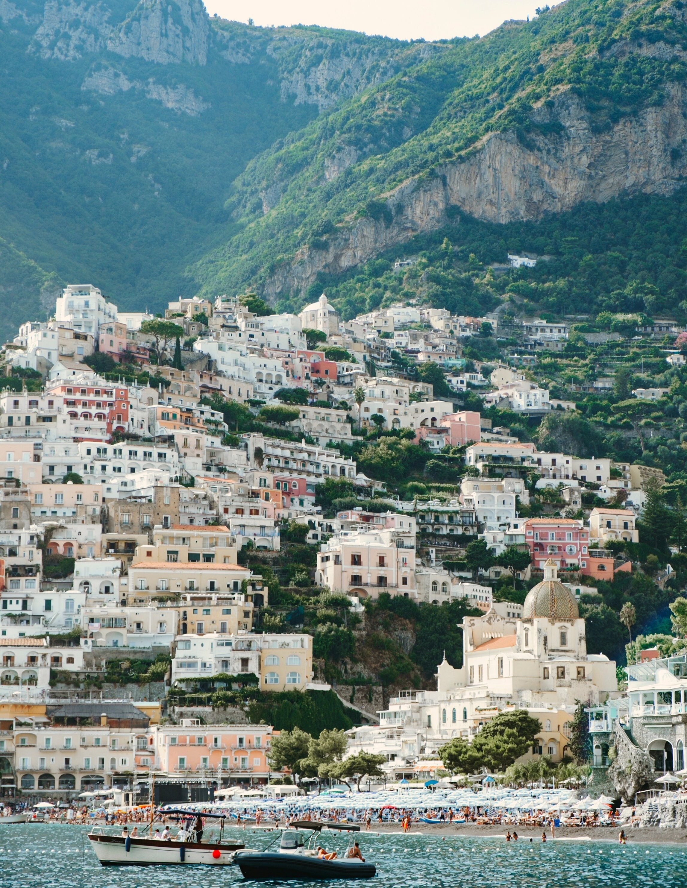 Italian Summer Positano Style Photo Print, Amalfi Coast & Capri Island ...