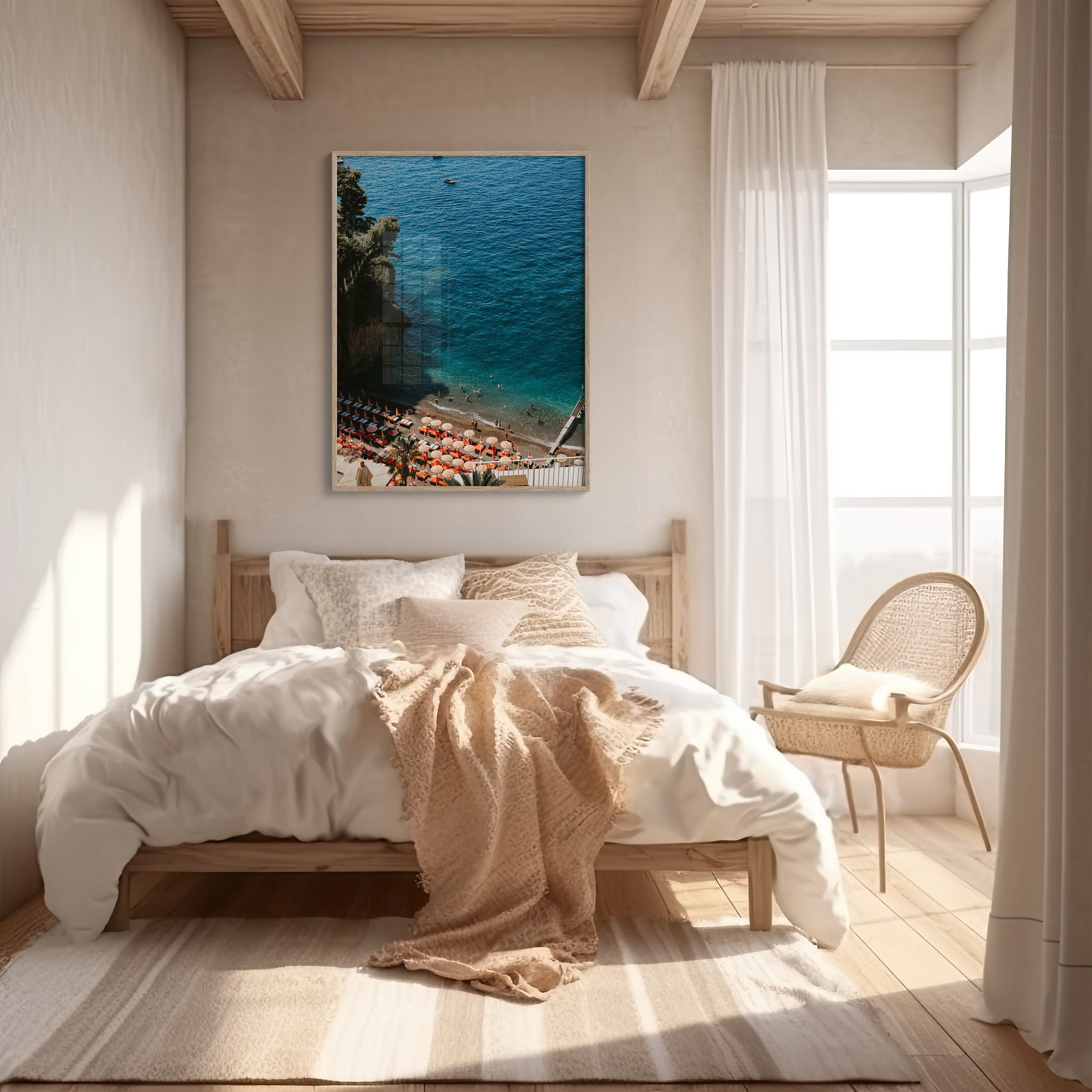 Exquisite Italy Wall Art Amalfi Color Print Positano Photography ...