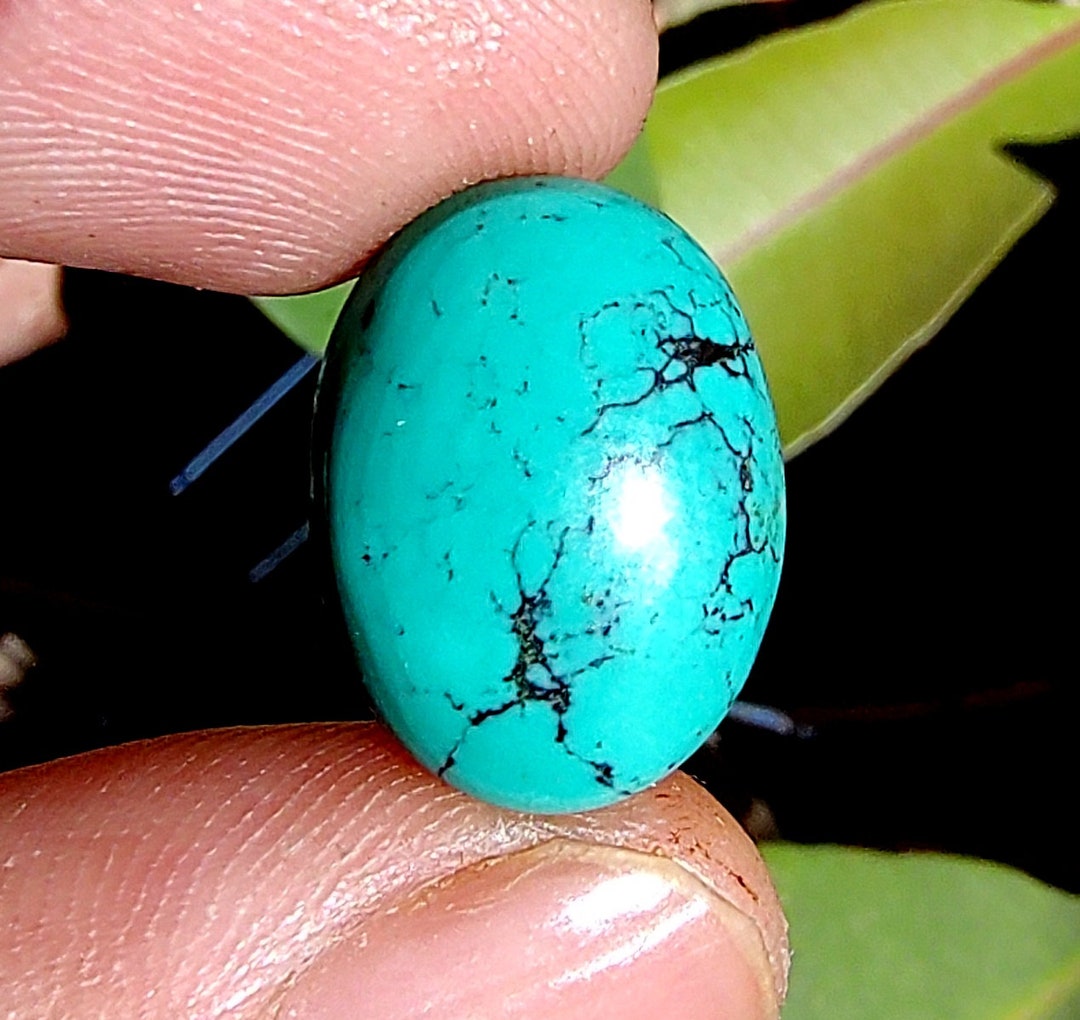 Natural Tibetan Turquoise Oval Shape Cabochon Loose Gemstone Wholesale ...