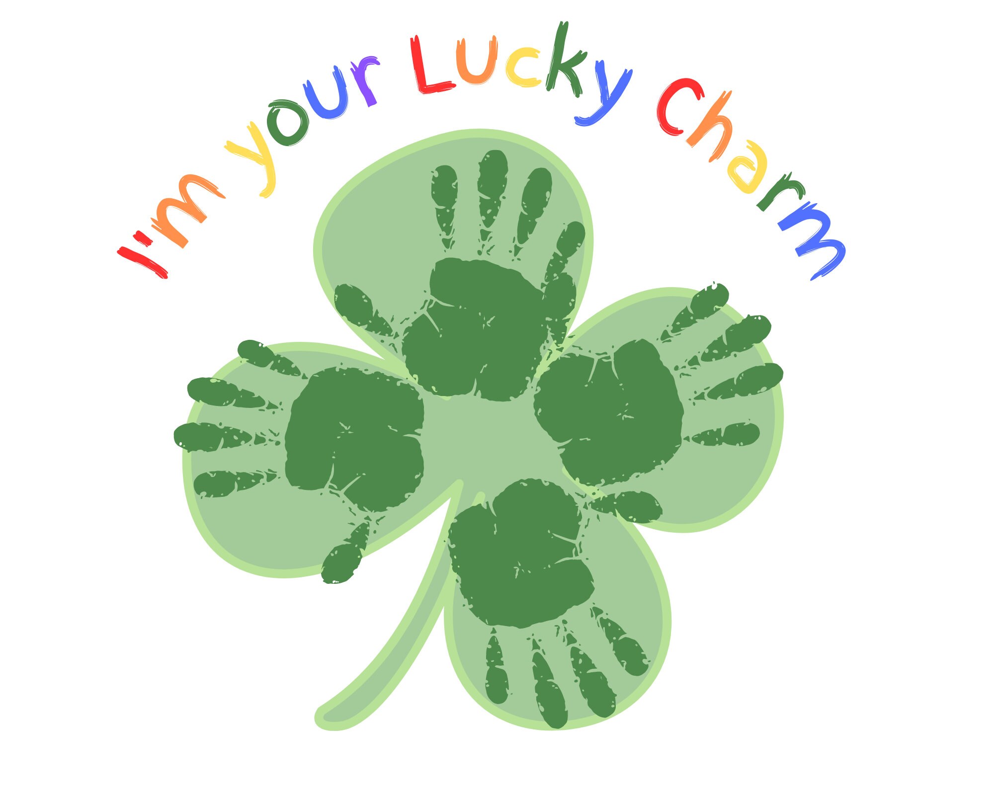 St. Patrick's Day Handprint Art, Preschool Craft, Toddler Activity ...