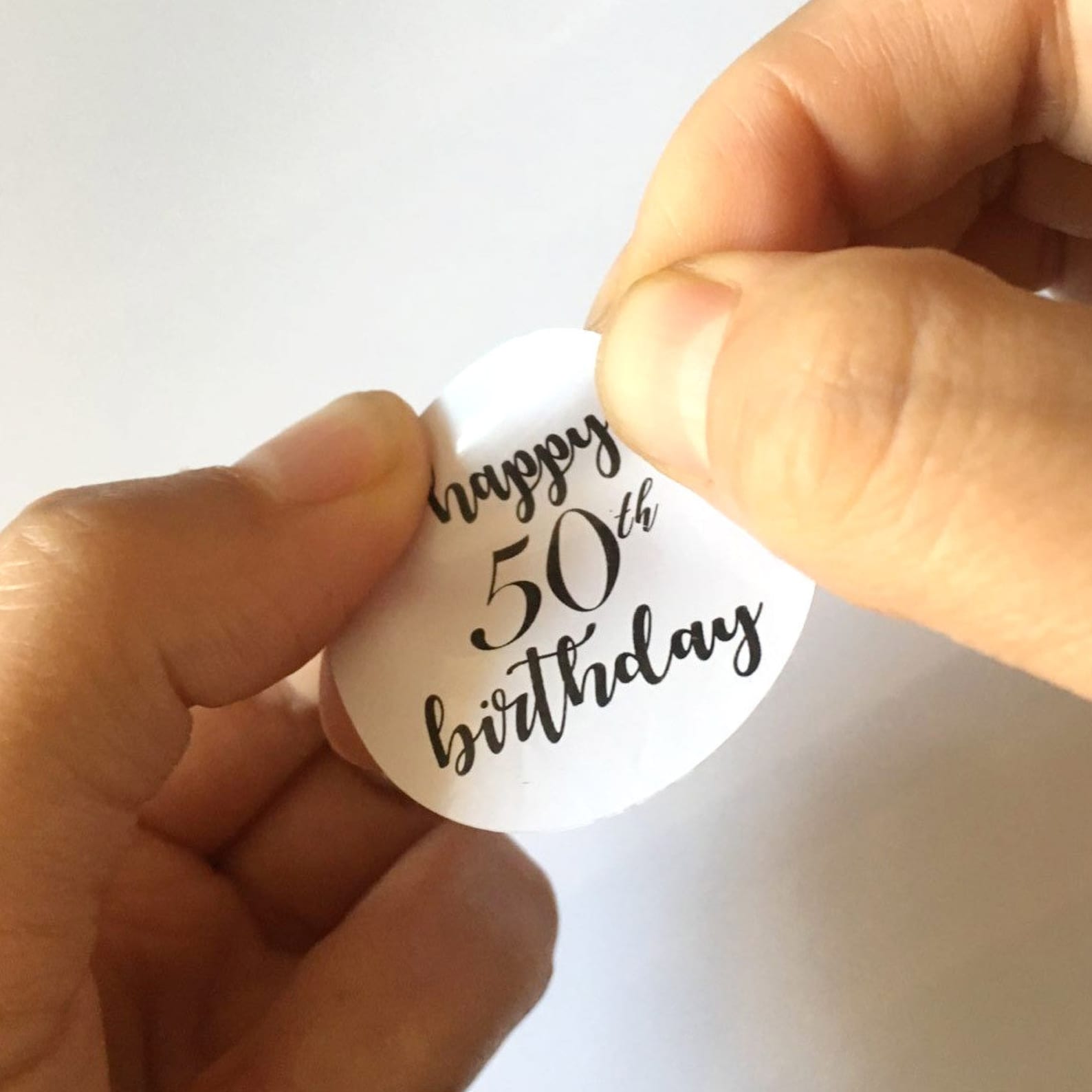 Personalized Round Circle Label Stickerswaterproof1.53inch - Etsy