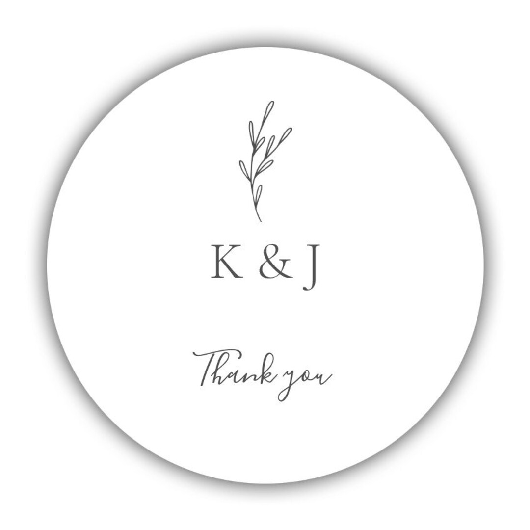 Personalized Round Circle Label Stickers,waterproof1.53inch Custom Name ...