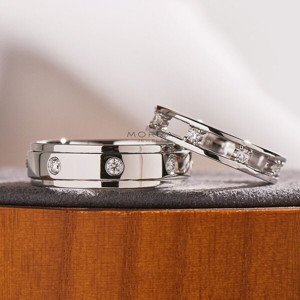 Couple Ring Set - Etsy