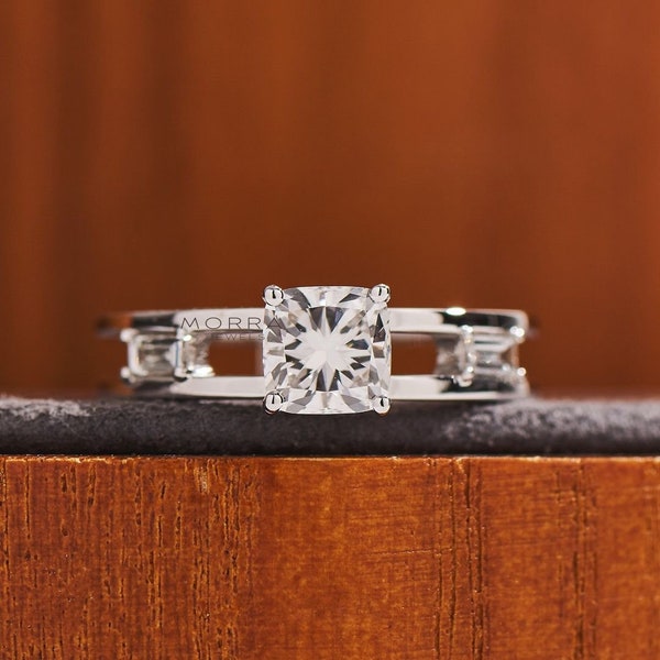 White Gold Promise Rings - Etsy