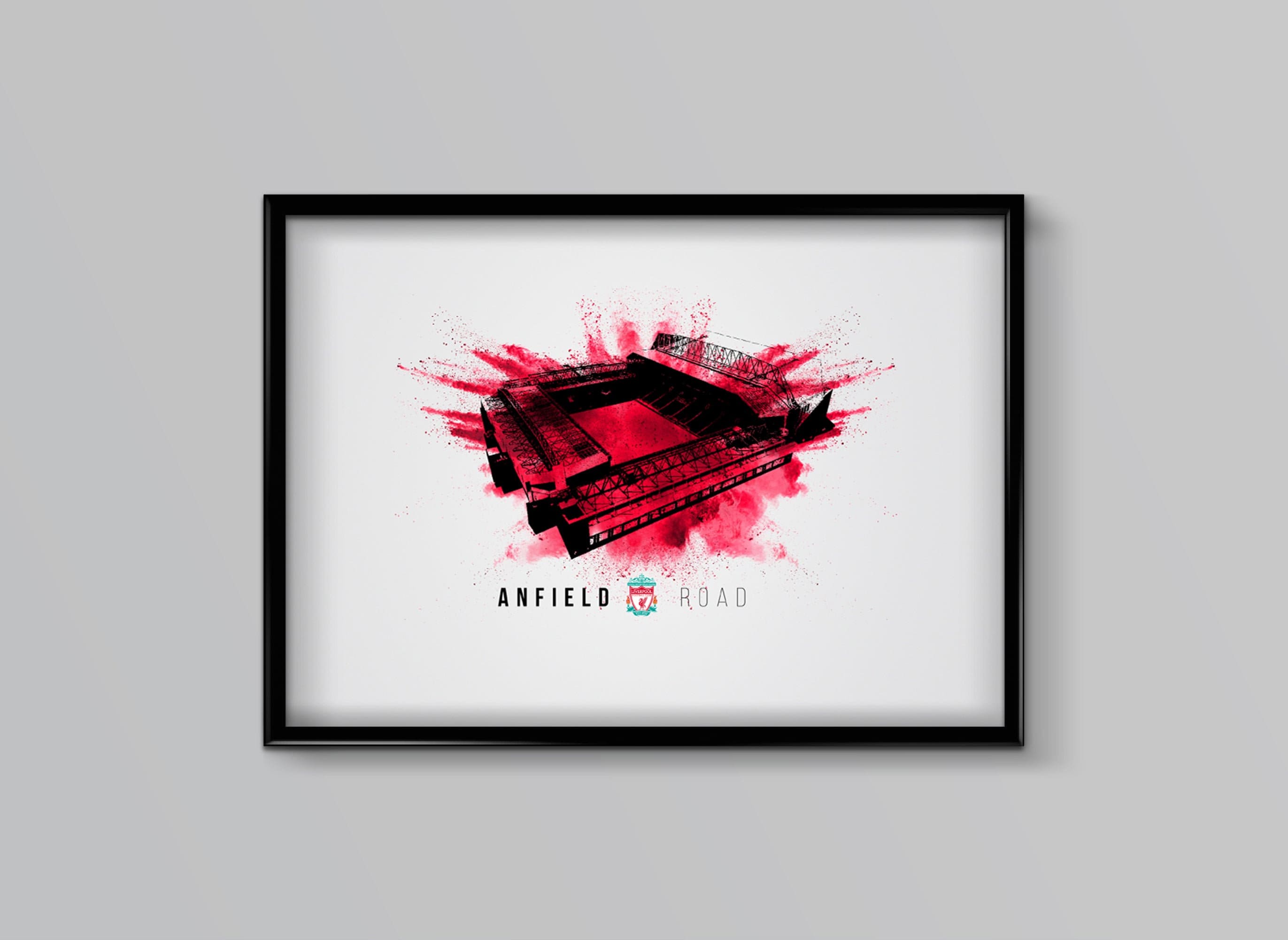 Football Stadiums - Anfield - Etsy
