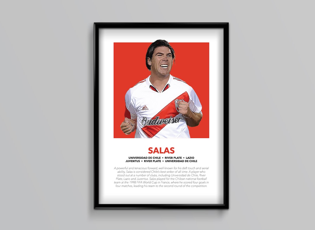 Football Legends - Marcelo Salas - Etsy