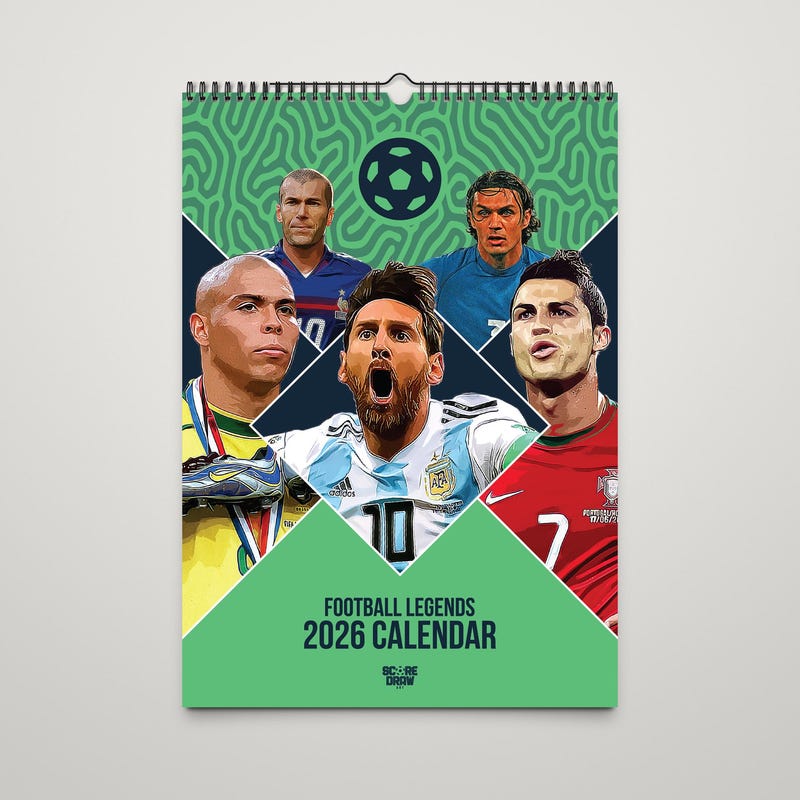 Football Wall Calendar 2026 - Etsy