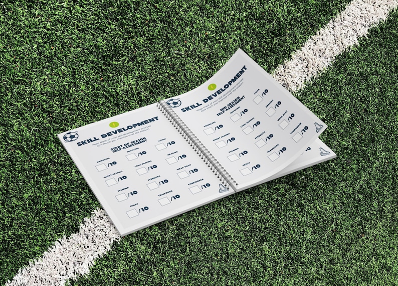 Kids Football Diary - Match Day, Training, A5, Log, Notebook, Tracker ...