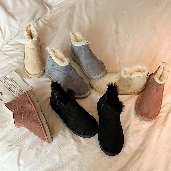 Fluffy Boots - Etsy