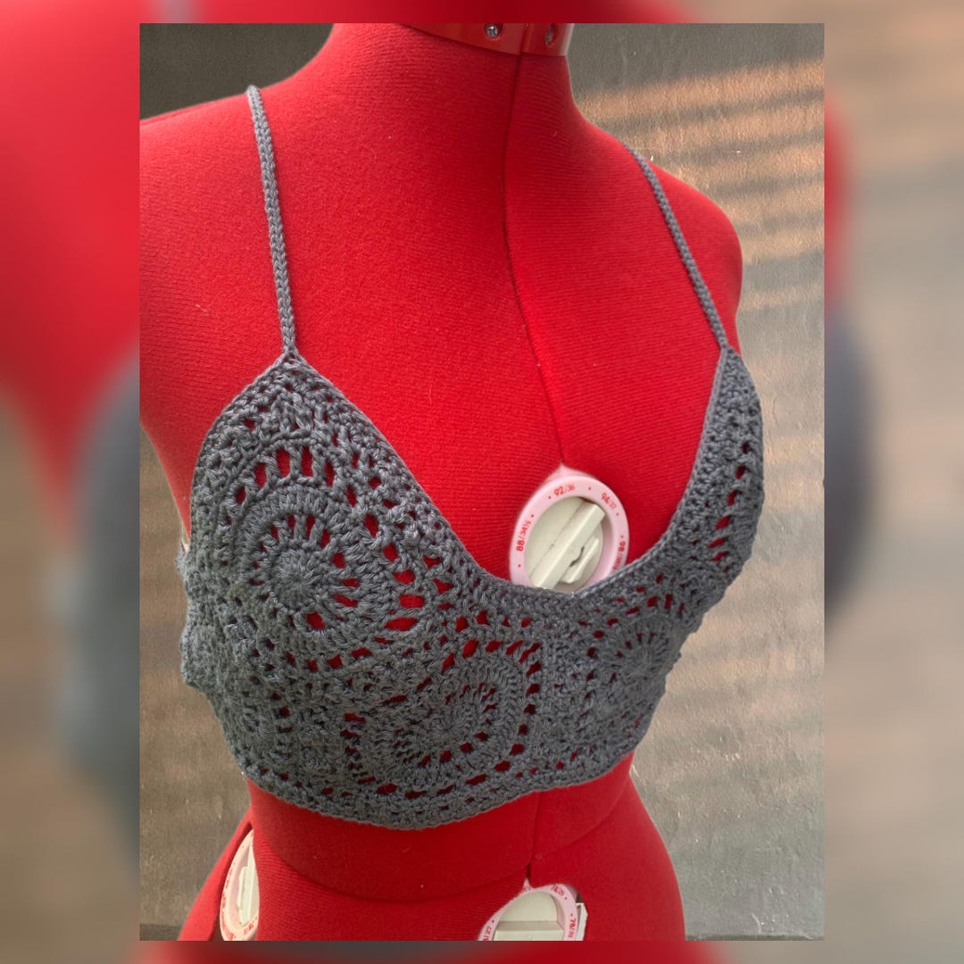 Solei Crochet Cami Crop KTZ Designs - Etsy