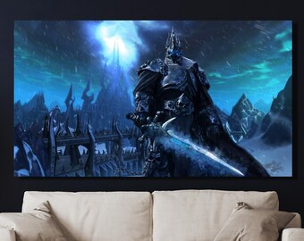 World of Warcraft Art Canvas - Etsy