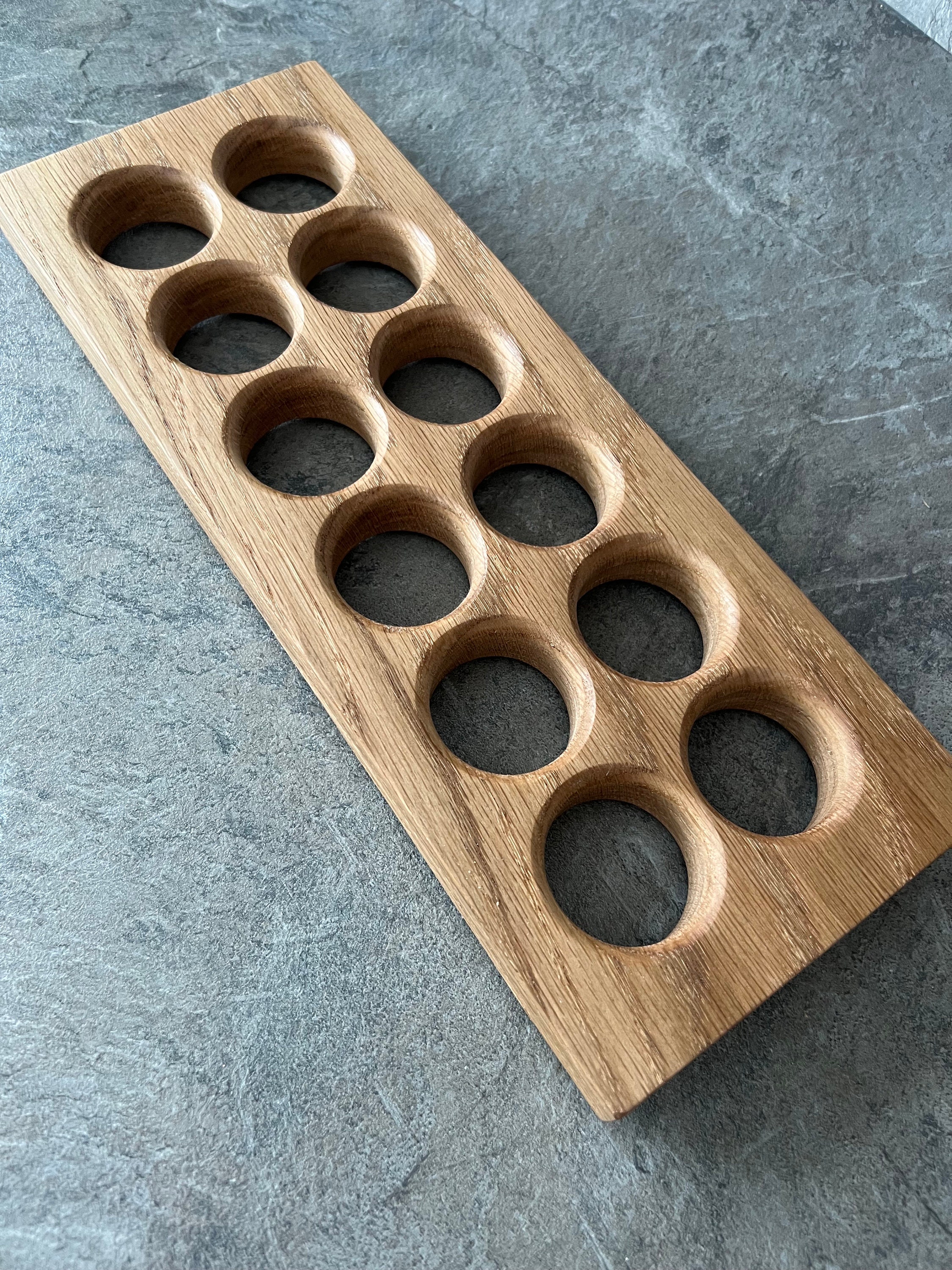 Large Egg Stand. Egg Storage. Solid Oak Egg Holder. Hard Wood. - Etsy