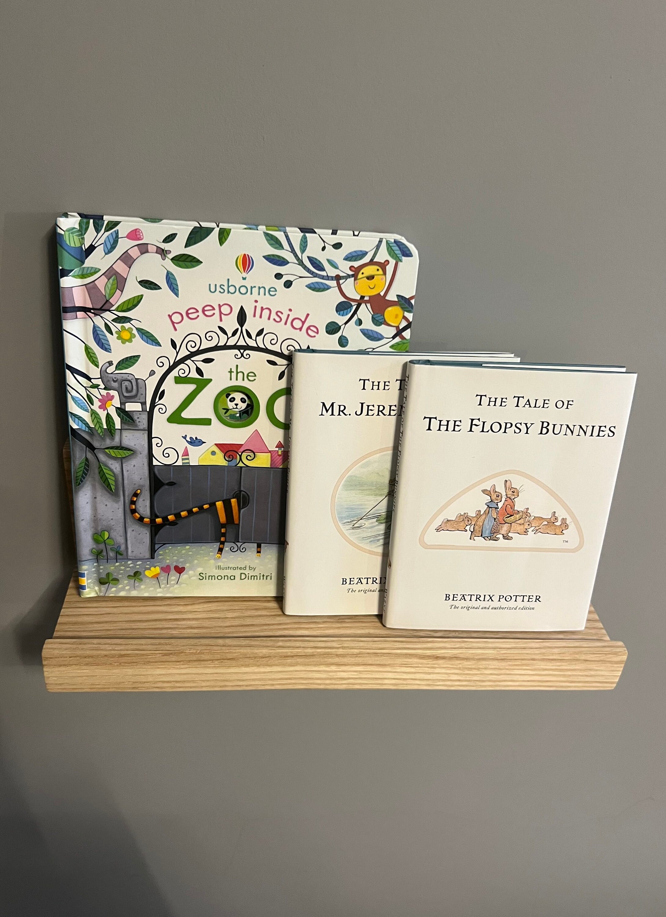 Solid Ash Shelf With Lip, Nursery Shelf. Baby Bedroom. Nursery Decor ...