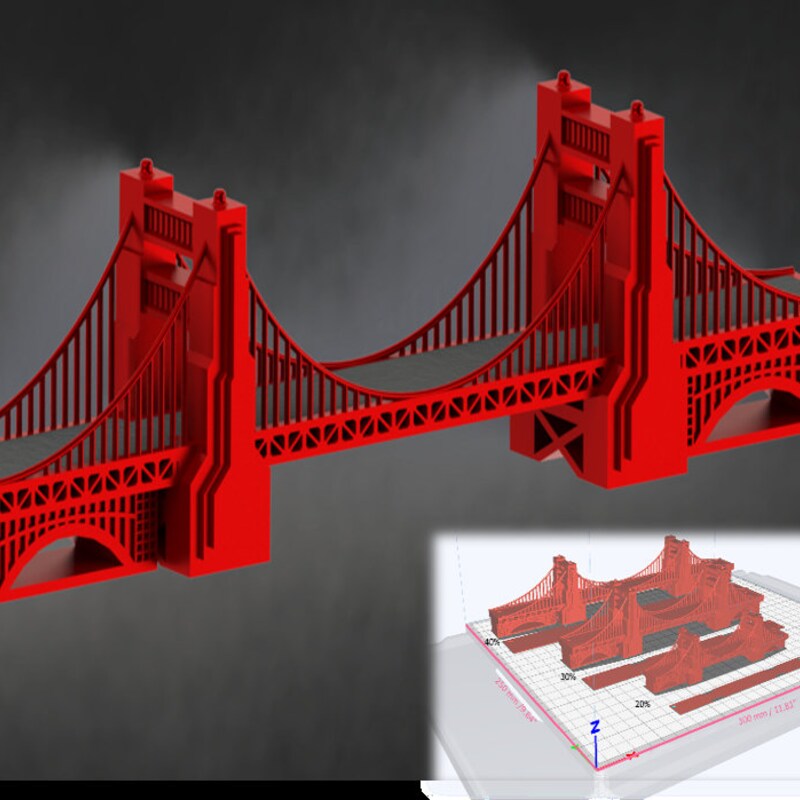 Golden Gate Bridge - Etsy