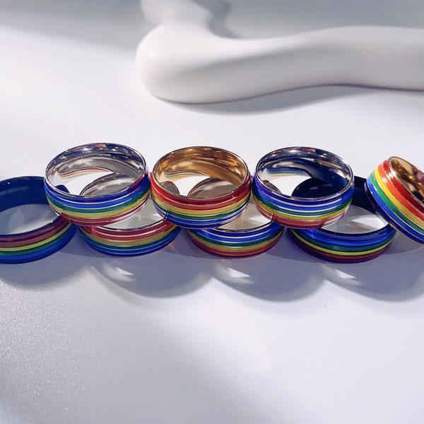 Gay Ring - Etsy