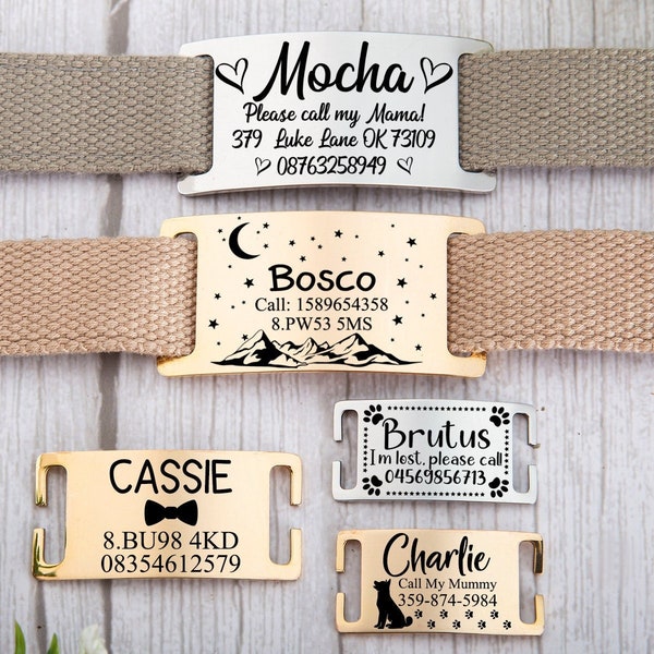Dog Collar Tags - Etsy