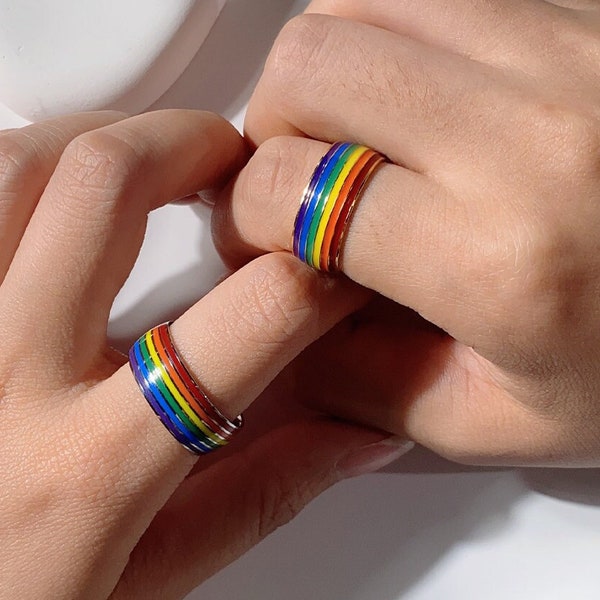 Gay Ring - Etsy