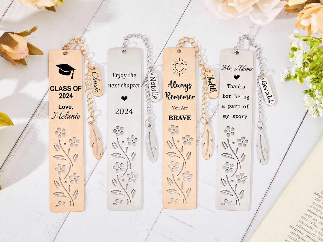 Personalized Bookmark,teacher Appreciation Gifts,enjoy the Next Chapter ...