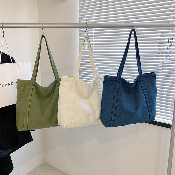 Simple Canvas Bags - Etsy